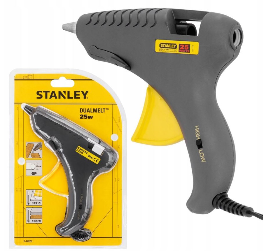 Клеевой пистолет Stanley DualMelt GR25 (6-GR25) – фото, отзывы ...