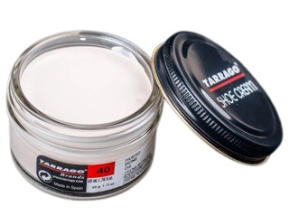 Крем для обуви из гладкой кожи Tarrago Shoe Cream 50 мл, слоновая кость ...