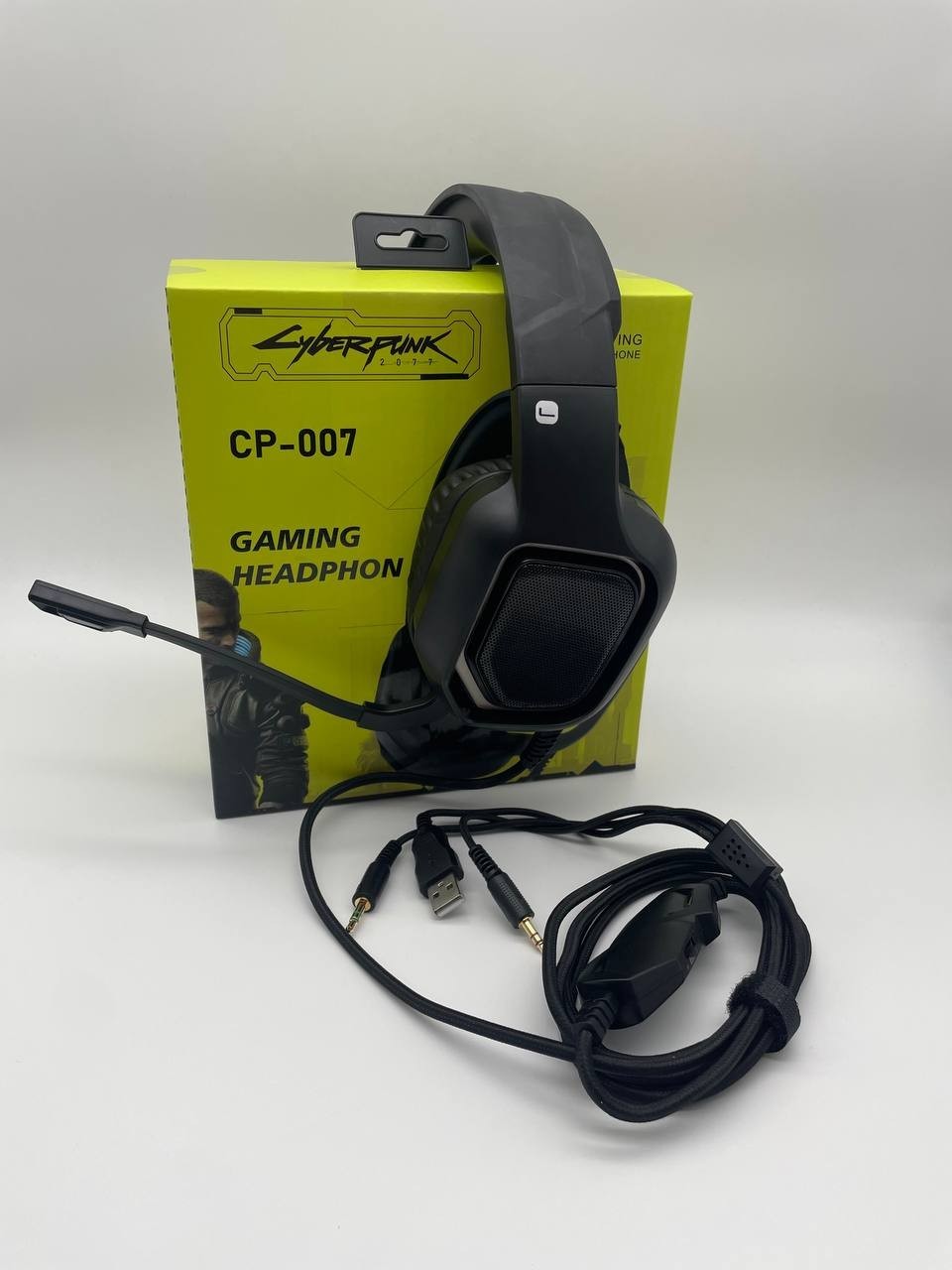 Ігрові навушники CYBERPUNK CP-007 провідні з мікрофоном купить в интернет-магазине ROZETKA ...