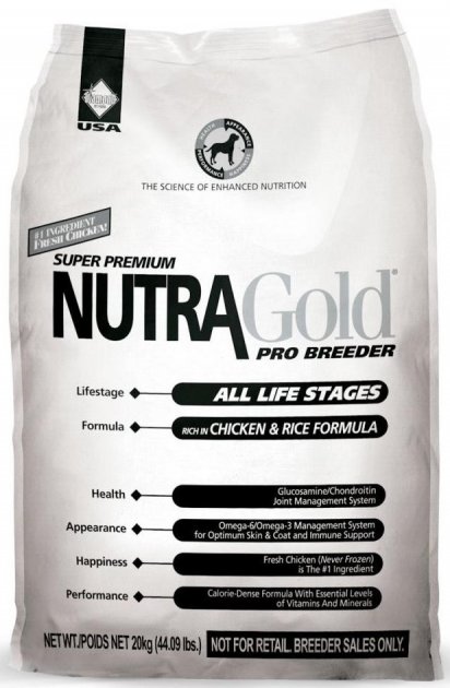 Сухой корм Nutra Gold Pro Breeder для собак всех пород и возрастов 20 ...