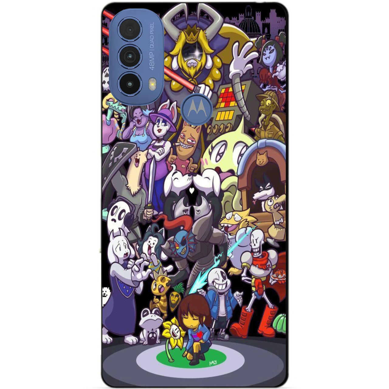 Чехол силиконовый бампер Candy для Motorola Moto E40 с рисунком ...