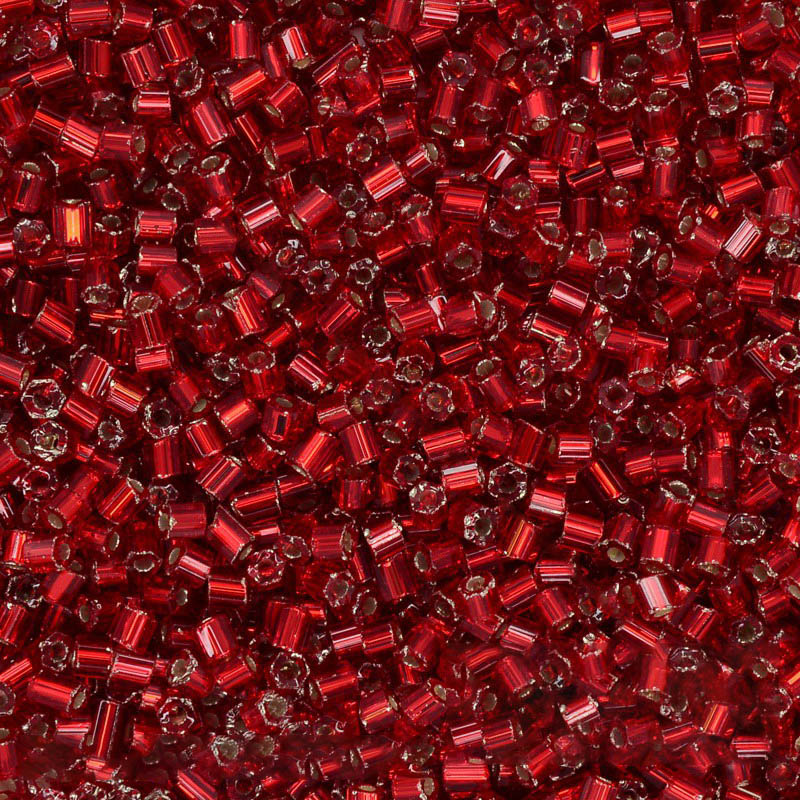 Бісер чеський Рубка №97070, 10/0, Червоний блискучий, 5 г (BIS-009933 ...