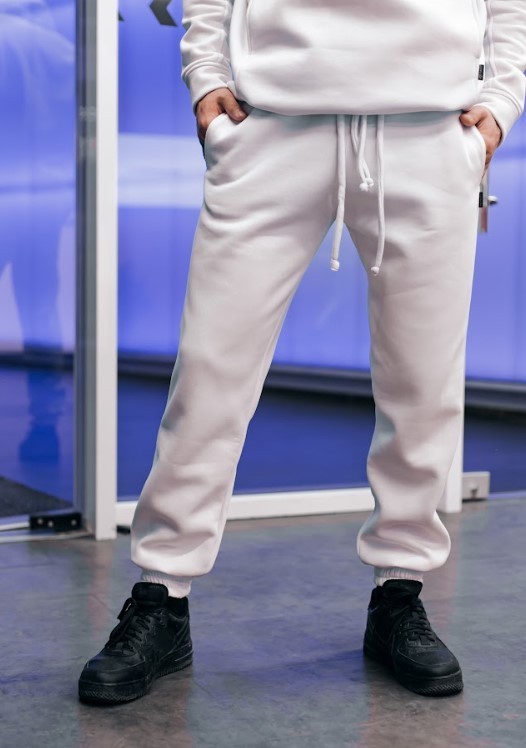 Мужские спортивные штаны теплые на флисе oversize Intruder 0103 S-M ...