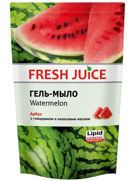 Мило рідке Fresh juice Кавун 460мл от продавца: Squirrel Live – в интернет-магазине ROZETKA ...