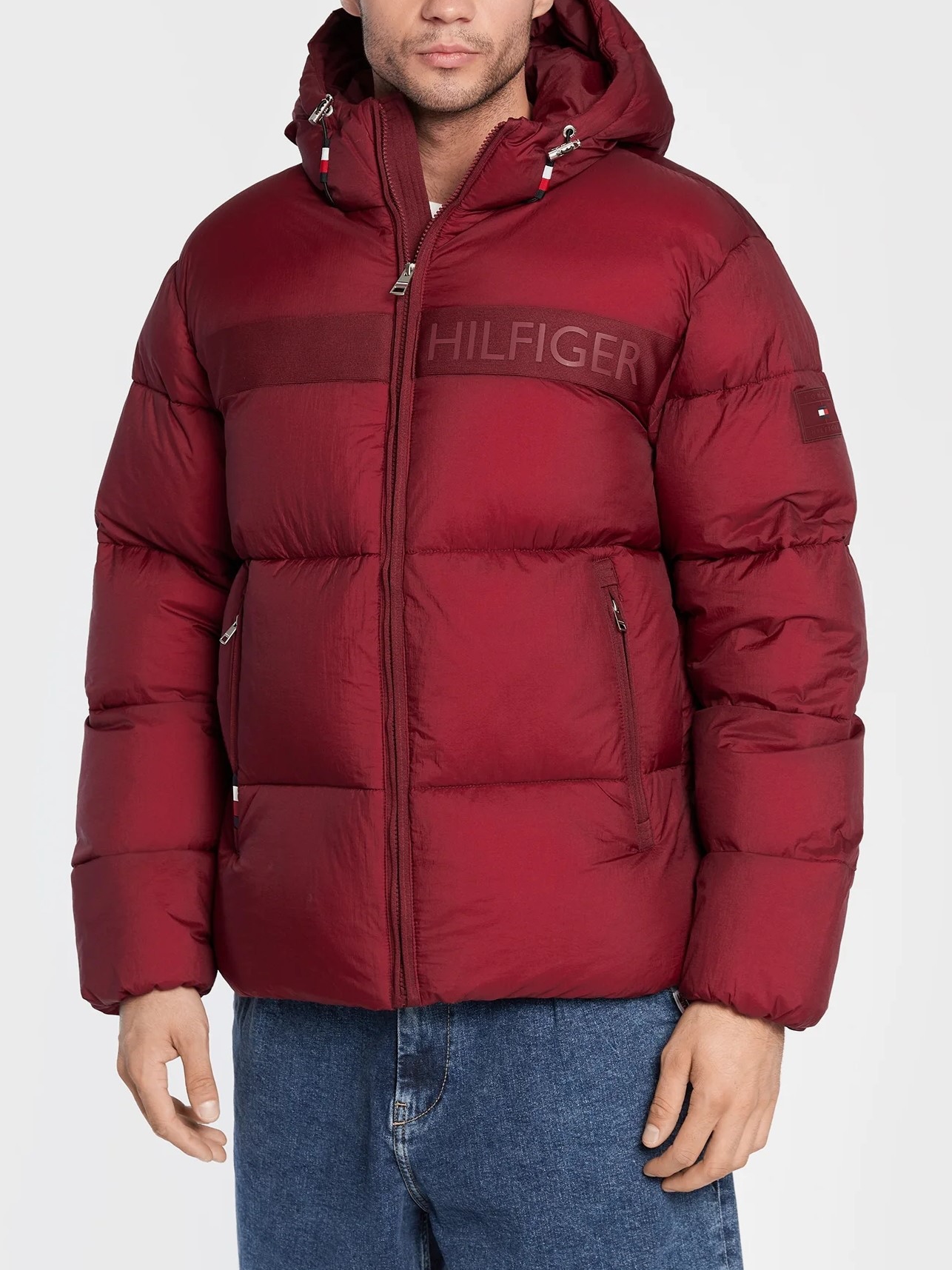 Куртка мужская Tommy Hilfiger MW0MW27679 M Фиолетовая (8720641530620 ...