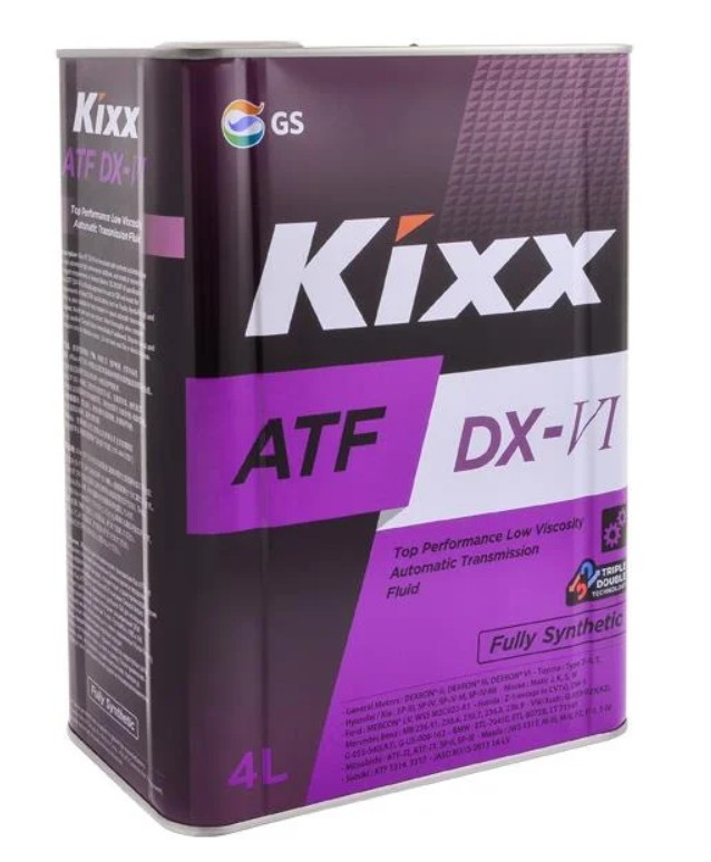 Трансмиссионное масло KIXX ATF DX-VI 4 л – фото, отзывы, характеристики ...
