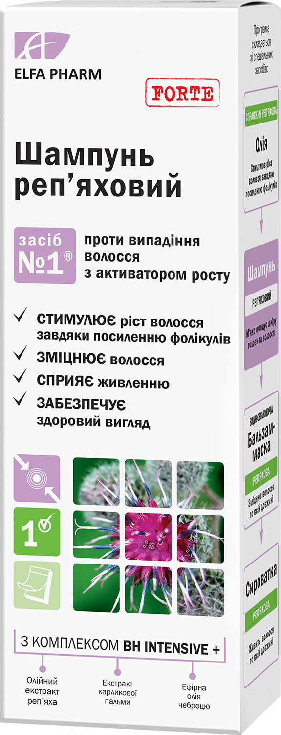 Шампунь Elfa Pharm Репейный 200 мл (5901845500227) – в интернет ...