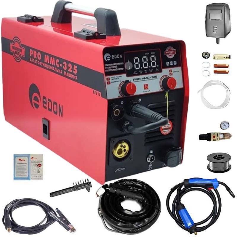 Сварочный инвертор CUT/MIG/TIG/MMA Edon Pro MMC-325 – фото, отзывы, характеристики в интернет ...