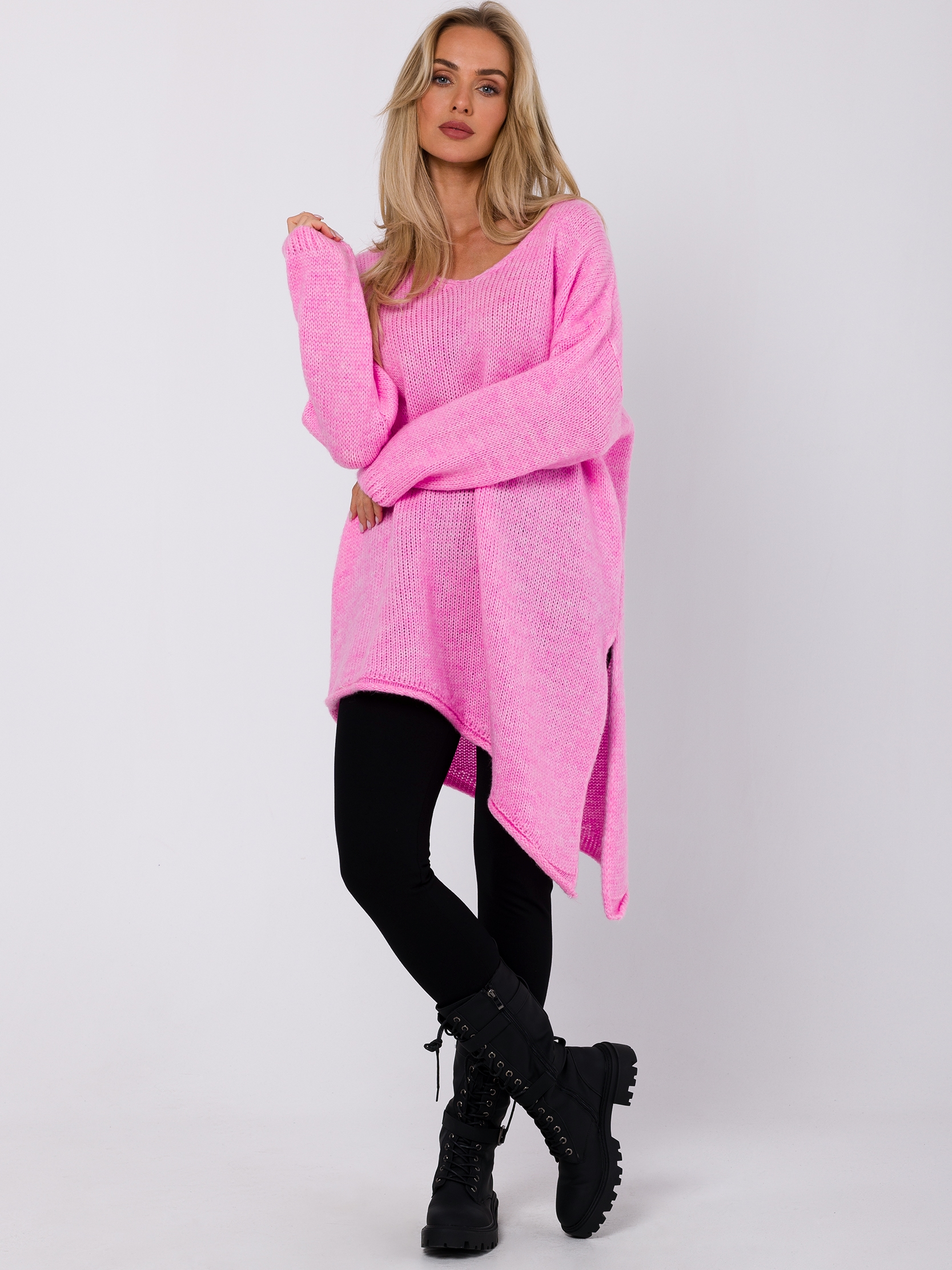 Туніка жіноча Made Of Emotion M769 One size Рожева (5905563711774) – в ...