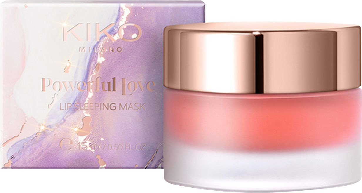 Ночная питательная маска для губ Kiko Milano Powerful Love Sleeping ...