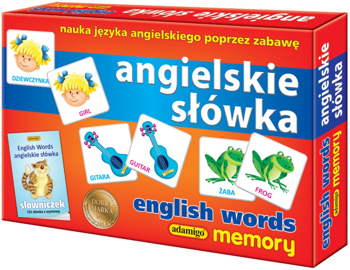 Rozetka.pl | Gra planszowa Adamigo Memory Angielskie Słówka ...