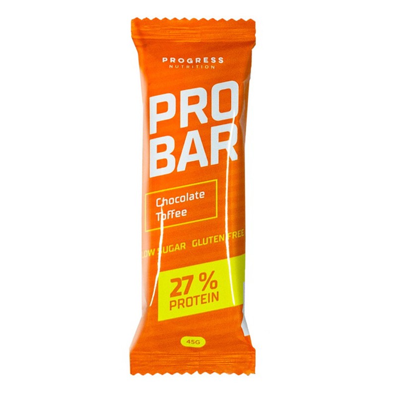 Протеїнові батончики Progress Nutrition Pro Bar 30% (45 g, chocolate ...