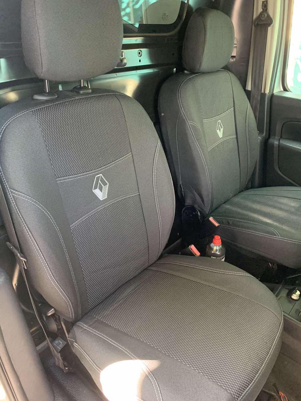 Автомобильные чехлы авточехлы салона на сиденья Nika Renault Kangoo 2 1 ...