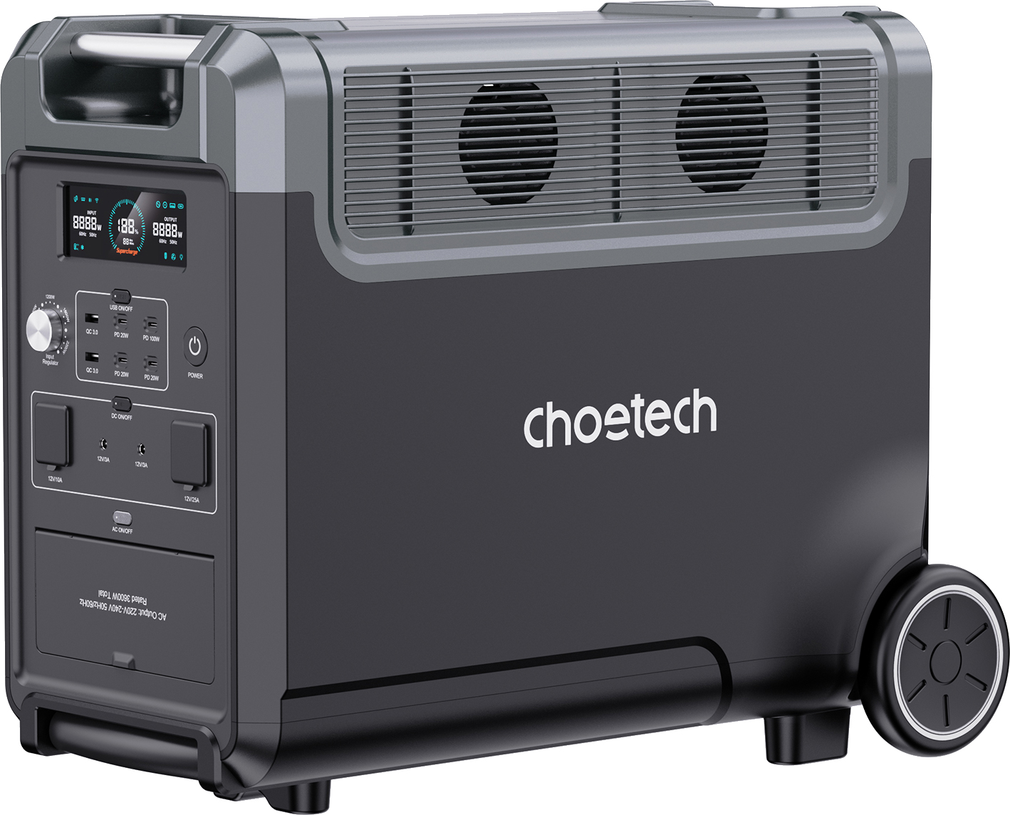 Зарядна станція Choetech 3600W Bidirectional charging power station ...