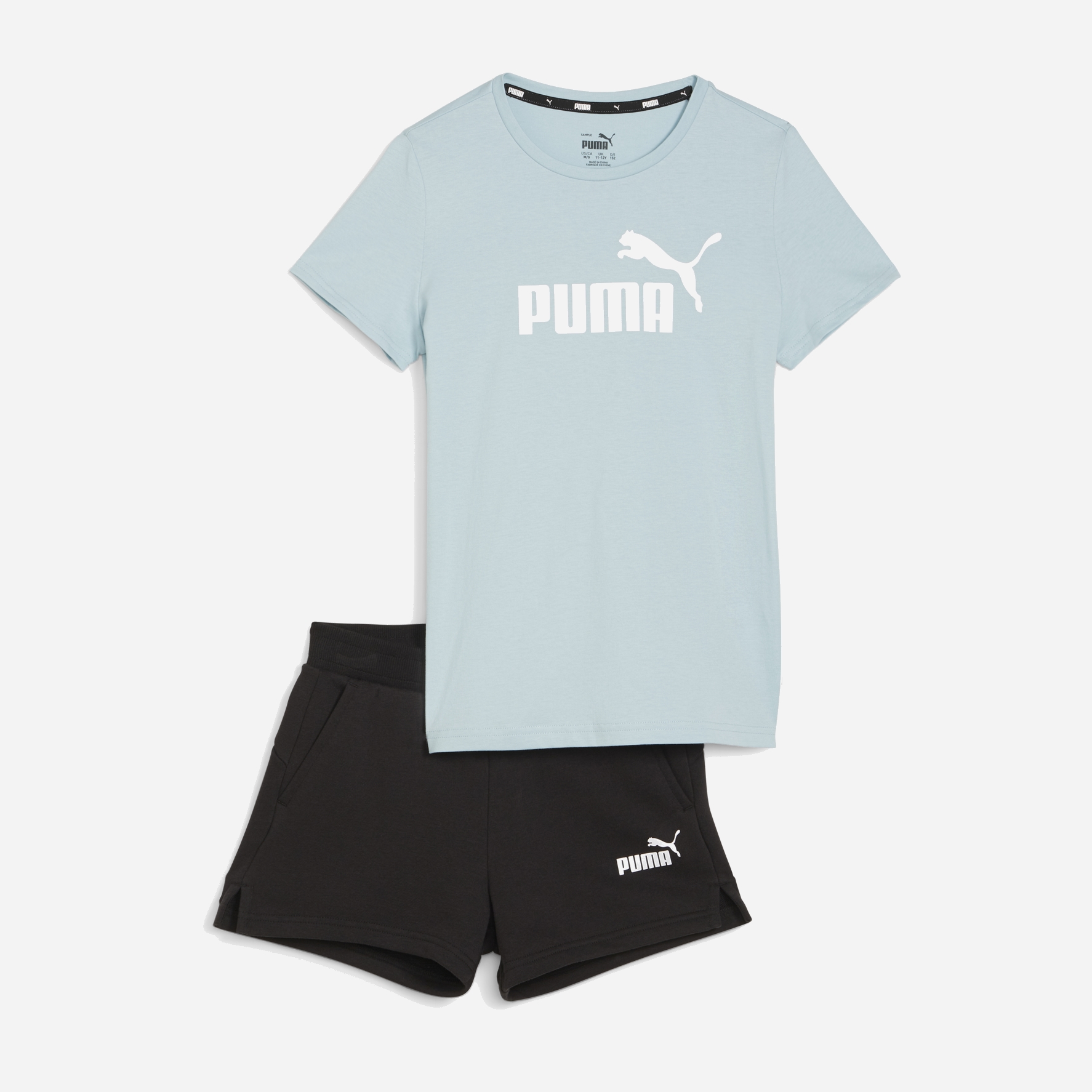 Костюм детский (футболка + шорты) Puma Logo Tee & Shorts Set G 84693622 ...