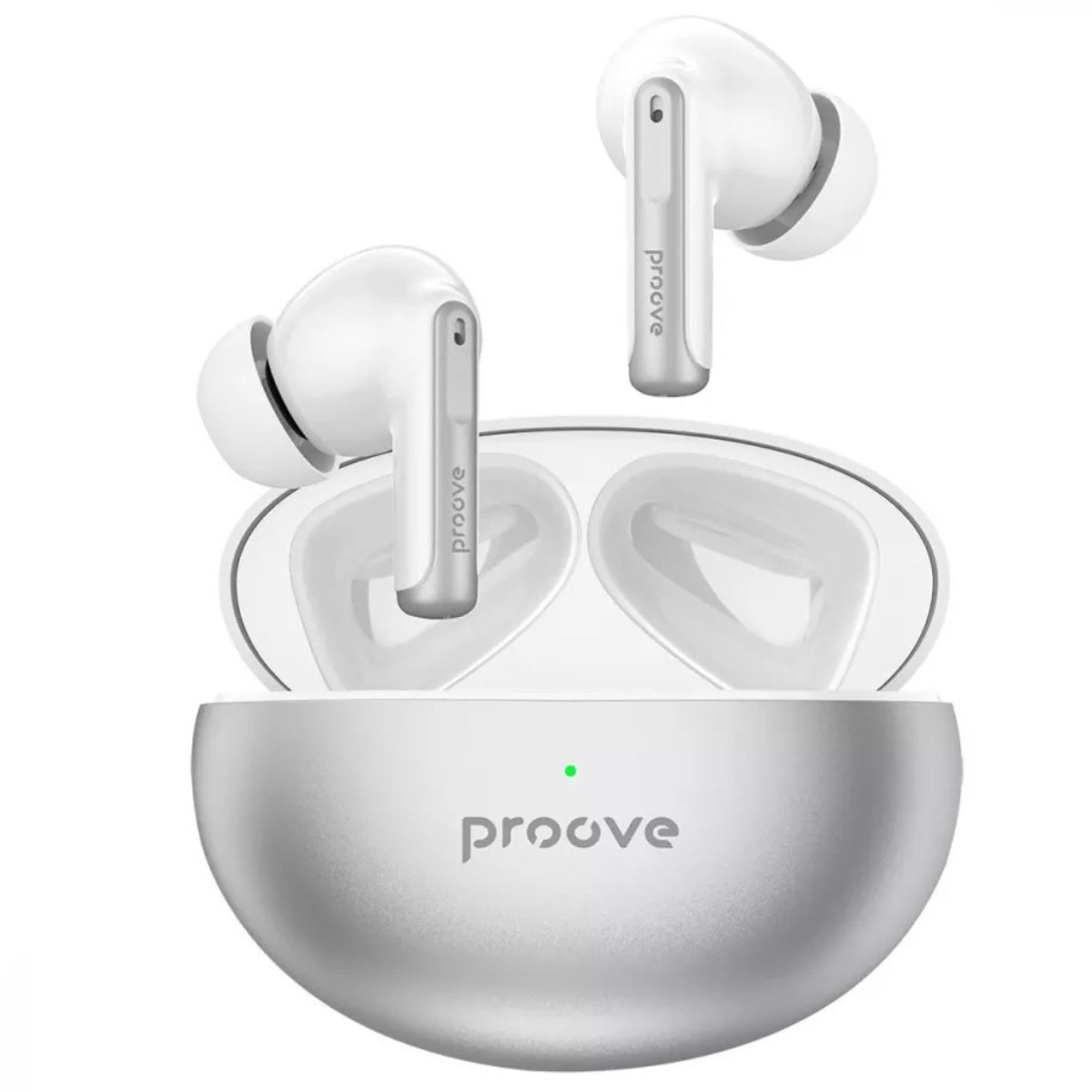 Беспроводные наушники Proove Thunder Buds TWS with ANC silver ...