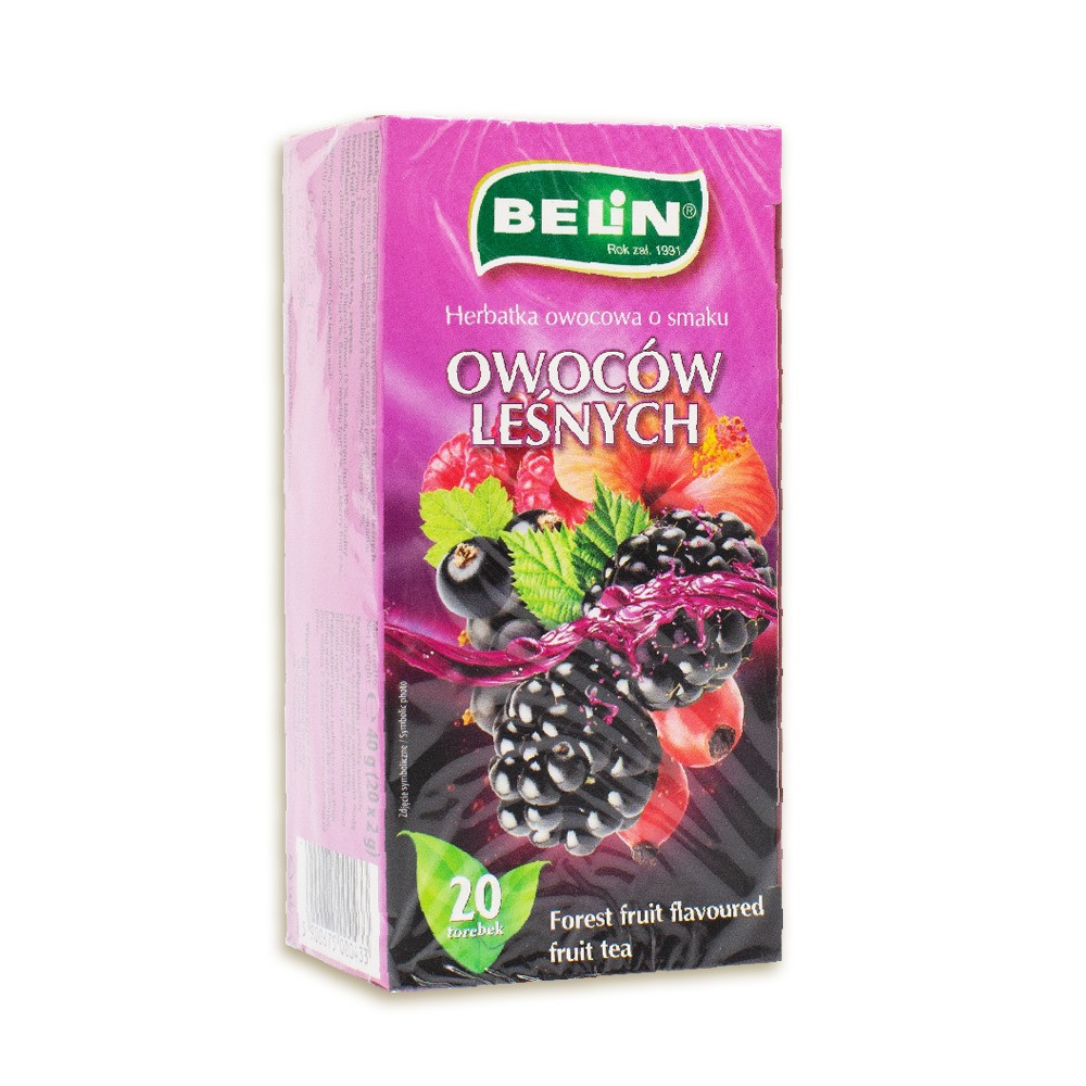 Чай со вкусом лесных ягод пакетированный Belin 40г от продавца: Капрезе ...