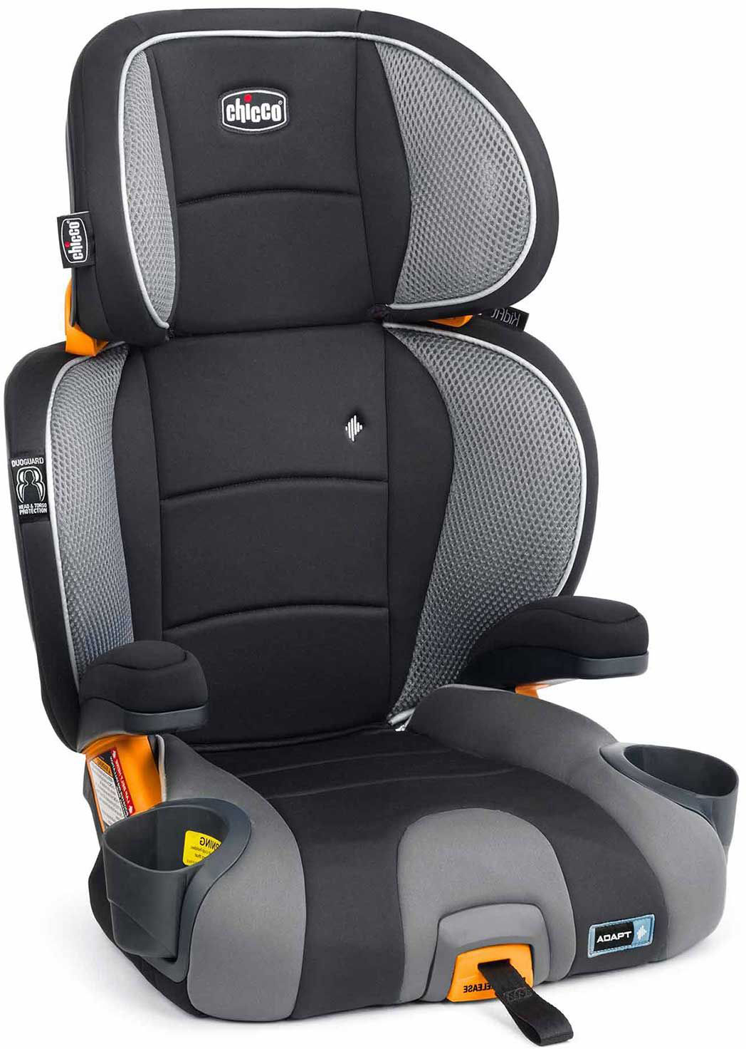 Автокресло Chicco KidFit Adapt Plus группа 2/3 Черное с серым (79728.86 ...