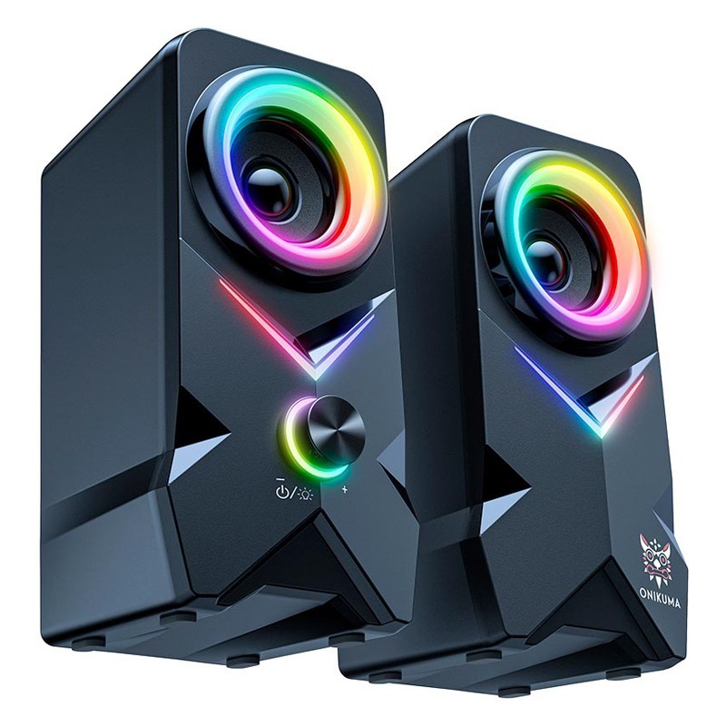 Компьютерная акустика колонка для пк Onikuma L2 RGB |10 Вт, Bluetooth 5 ...