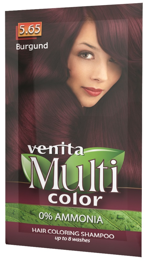 Шампунь Venita Multi Color окрашивающий 5.65 Burgund 40 г ...