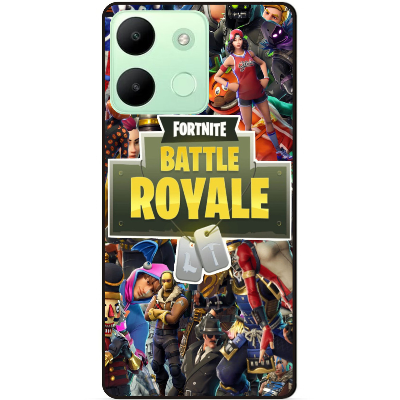 Чехол силиконовый бампер Candy для Infinix Smart 7 HD игра Fortnite ...