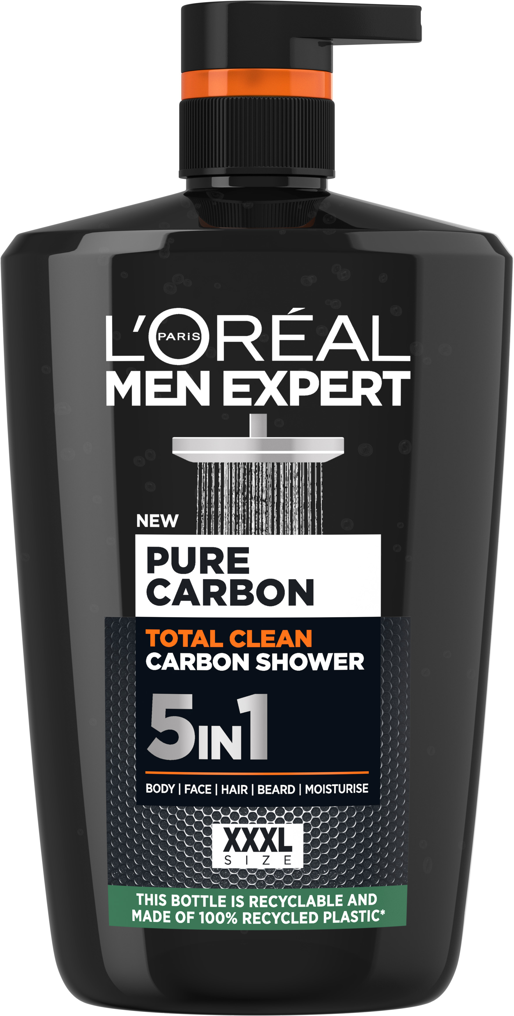 Гель для душа L'Oreal Paris Men Expert 5in1 Total Clean 1 л ...