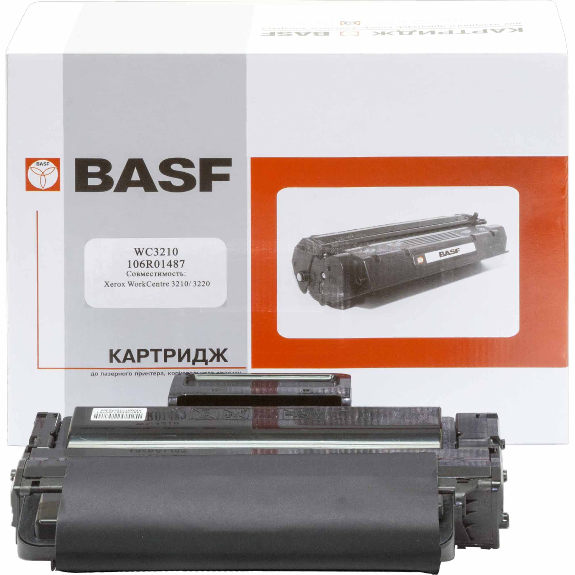 Картридж для Xerox Black (106R01485) BASF 106R01487 Black BASF-KT-3210 ...
