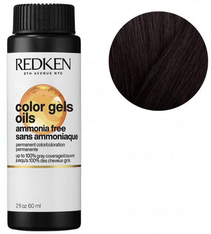 Rozetka.pl | Farba do włosów Redken Color Gel Oils 4NN 3 x 60 ml ...