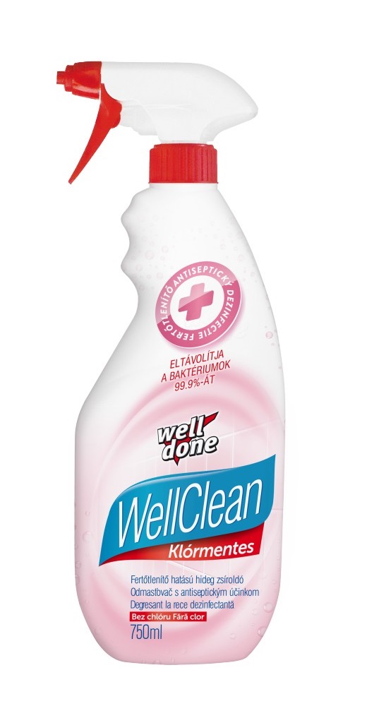 Обезжиритель Well Done с антисептическим действием Well Clean 750 мл ...