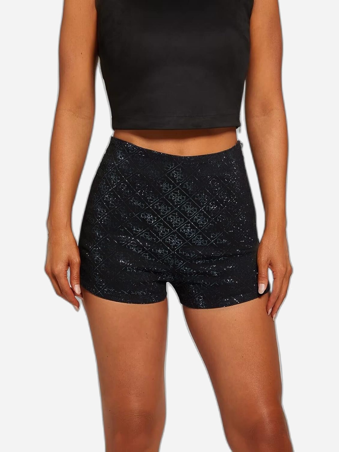 Шорты женские Guess 770128133 25 Черные (1159798469) – в интернет ...