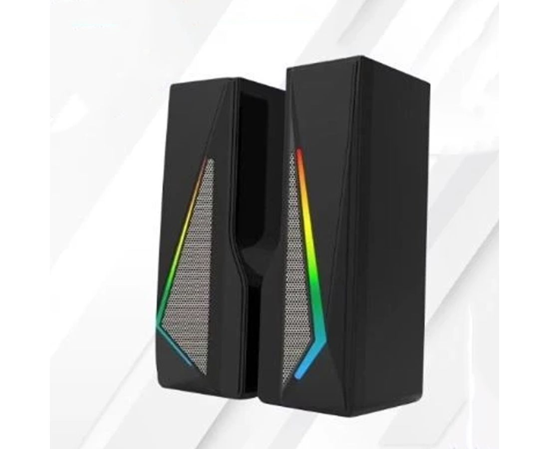 Колонки портативные с подсветкой для ноутбука,планшета, ПК PC 2.0 USB ...