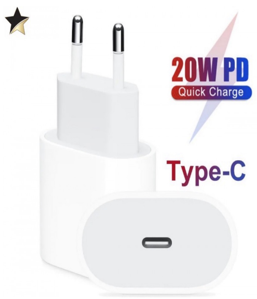 Зарядное устройство для iPhone 13 Apple 20W USB-C Power Adapter сетевое ...
