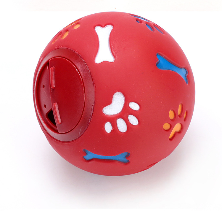 Игрушка-кормушка для животных Мячик 11091 7.5 см красная от продавца ...