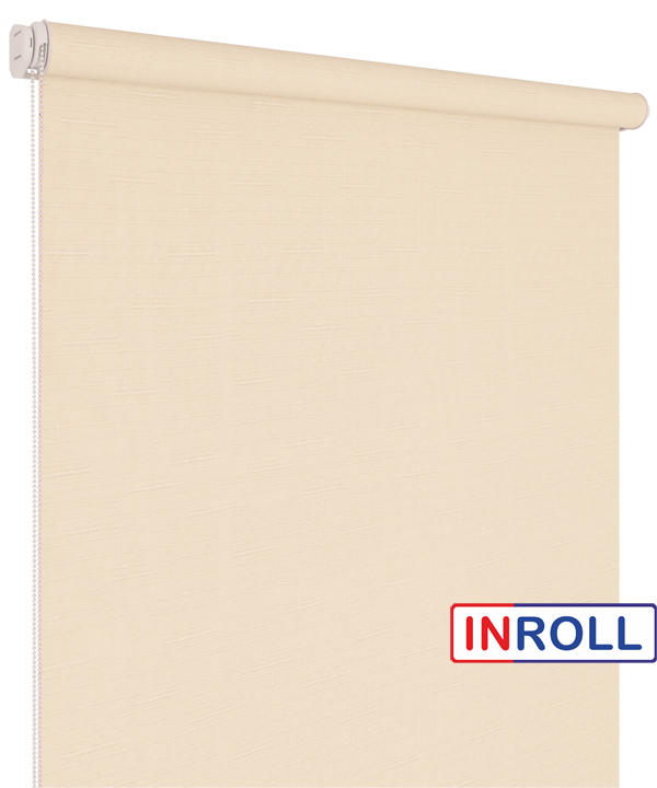 Ролета тканевая INROLL Есо-Mini Plus 65х165 см Len Кремово-розовый 2070 ...