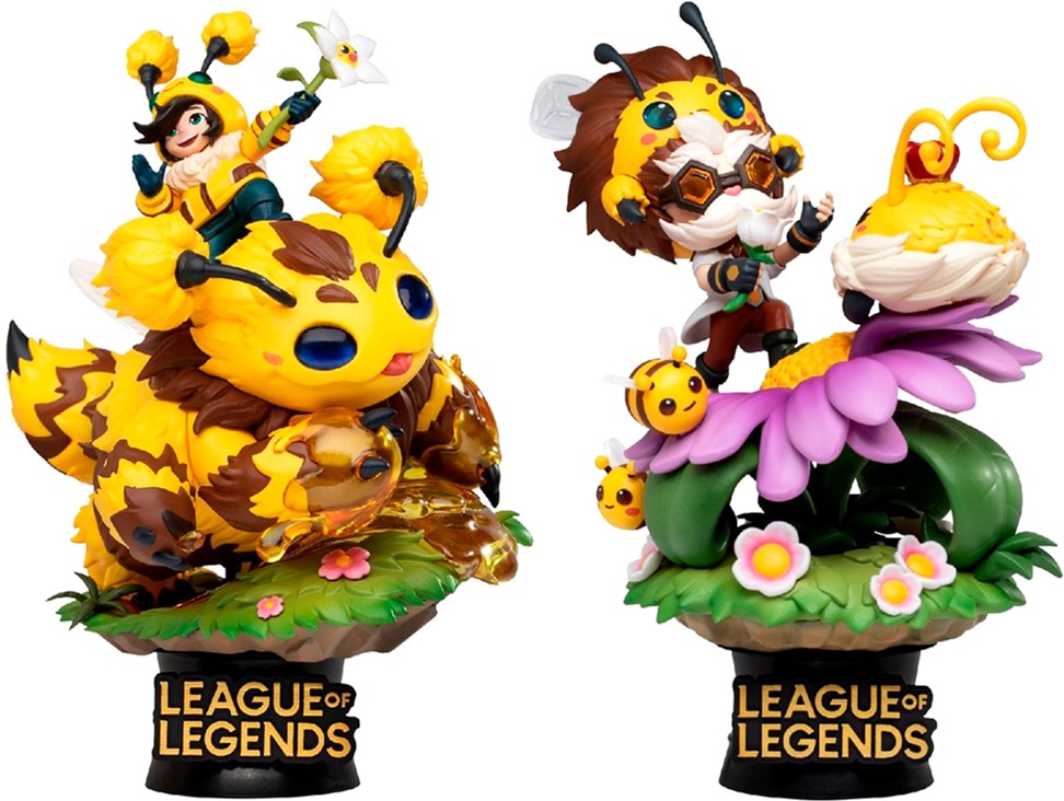 Фигурки набор Beast Kingdom League Of Legends Diorama Nunu and Beelump ...