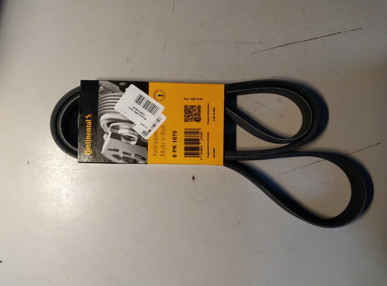Ремень 6PK 1670 CONTITECH – фото, отзывы, характеристики в интернет ...