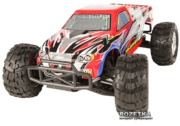 Модель автомобиля BSD Racing Monster Truck 4WD 1:10 2.4Ghz EP (Red RTR ...