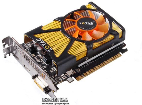 Видеокарта Zotac PCI-Ex GeForce GT 440 1024MB GDDR5 (128bit) (810/3200 ...