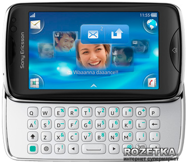 Мобильный телефон Sony Ericsson Txt Pro CK15i Black – фото, отзывы ...