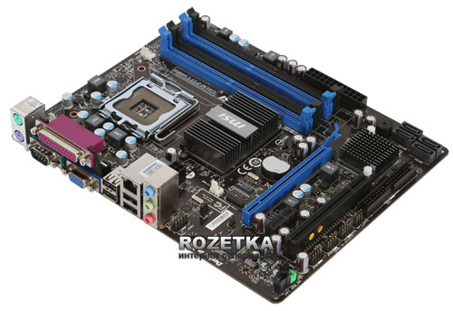 Материнская плата MSI G41M-P33 Combo (s775, Intel G41, PCI-Ex16) – фото ...