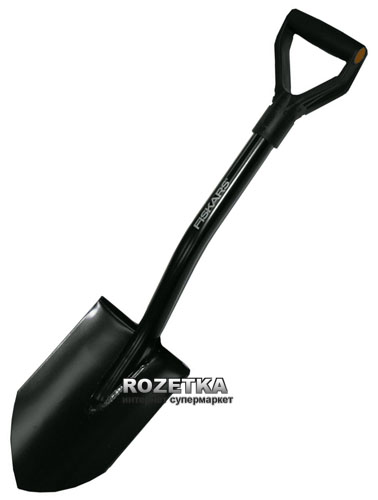 Лопата штыковая укороченная Fiskars Ergo 2500 – фото, отзывы ...