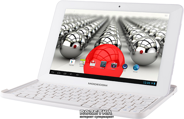 Планшет Modecom FreeTAB 1002 + BT KEY White (TAB-MC-TAB-1002-IPS-X2-BT ...