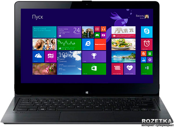 Ноутбук Sony VAIO Fit Multi-Flip SVF15N2Z2R (SVF15N2Z2RB.RU3) Black ...