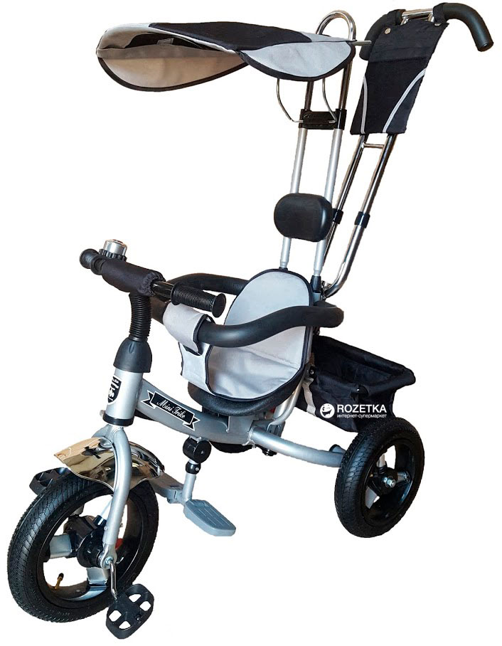 Велосипед трехколесный Mars Mini Trike на надувных колесах Графит ...