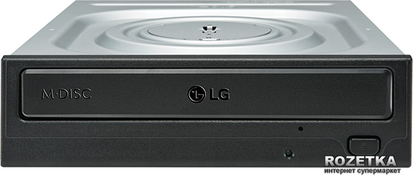 LG DVD Super Multi SATA GH24NSD1 Bulk Black – фото, відгуки ...