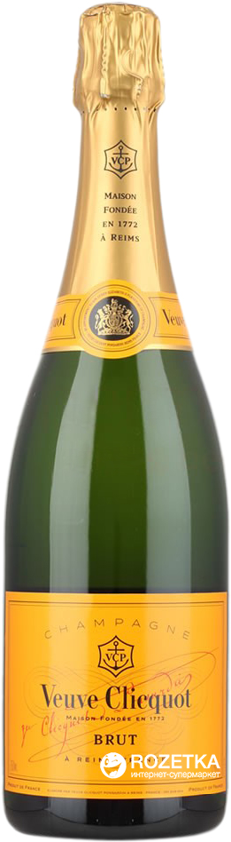 Шампанське Veuve Clicquot Ponsandin Brut біле брют 0.75 л 12% ...