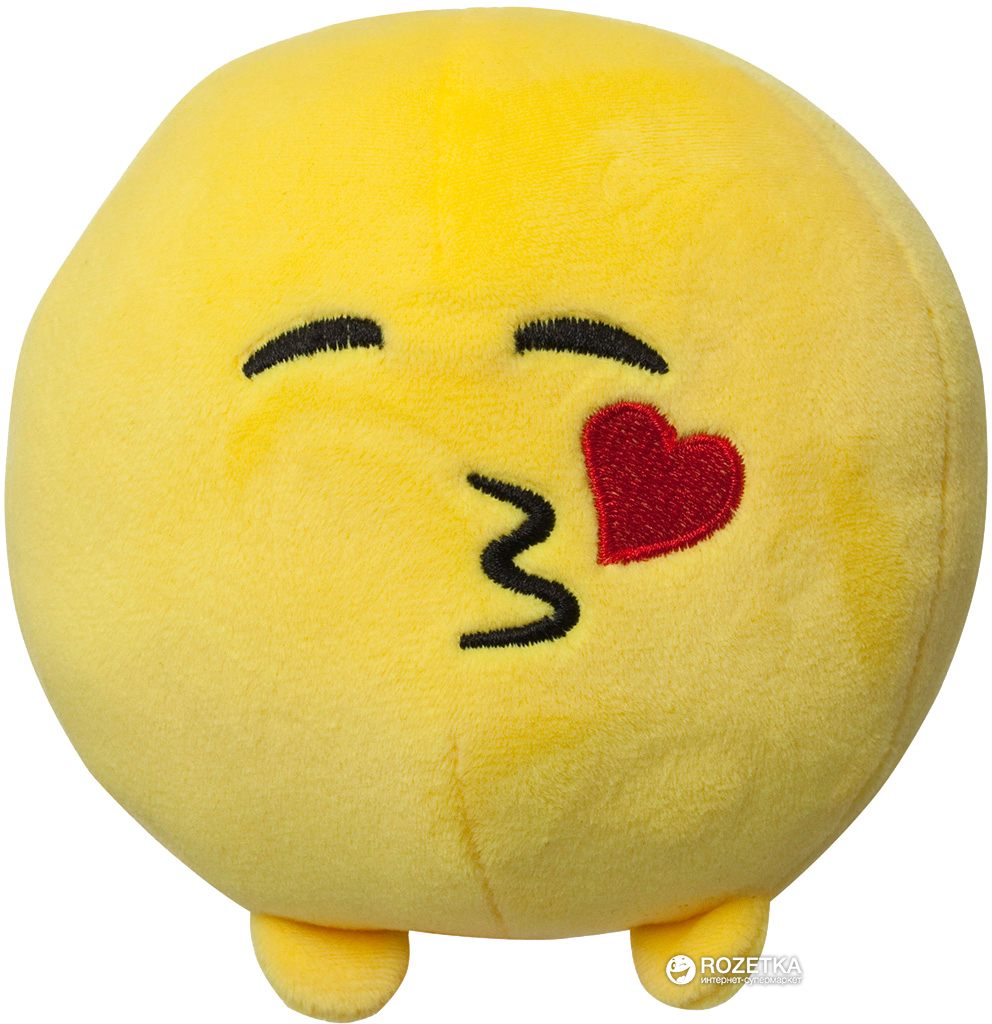 Мягкая игрушка Imoji Смайлик Поцелуйчик 11 см (40057) – низкие цены ...