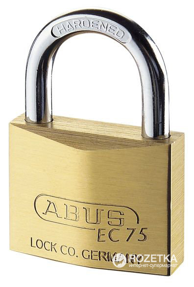 Замок навесной ABUS 720/60 Золотистый (75/60 KD BOXED) – низкие цены ...