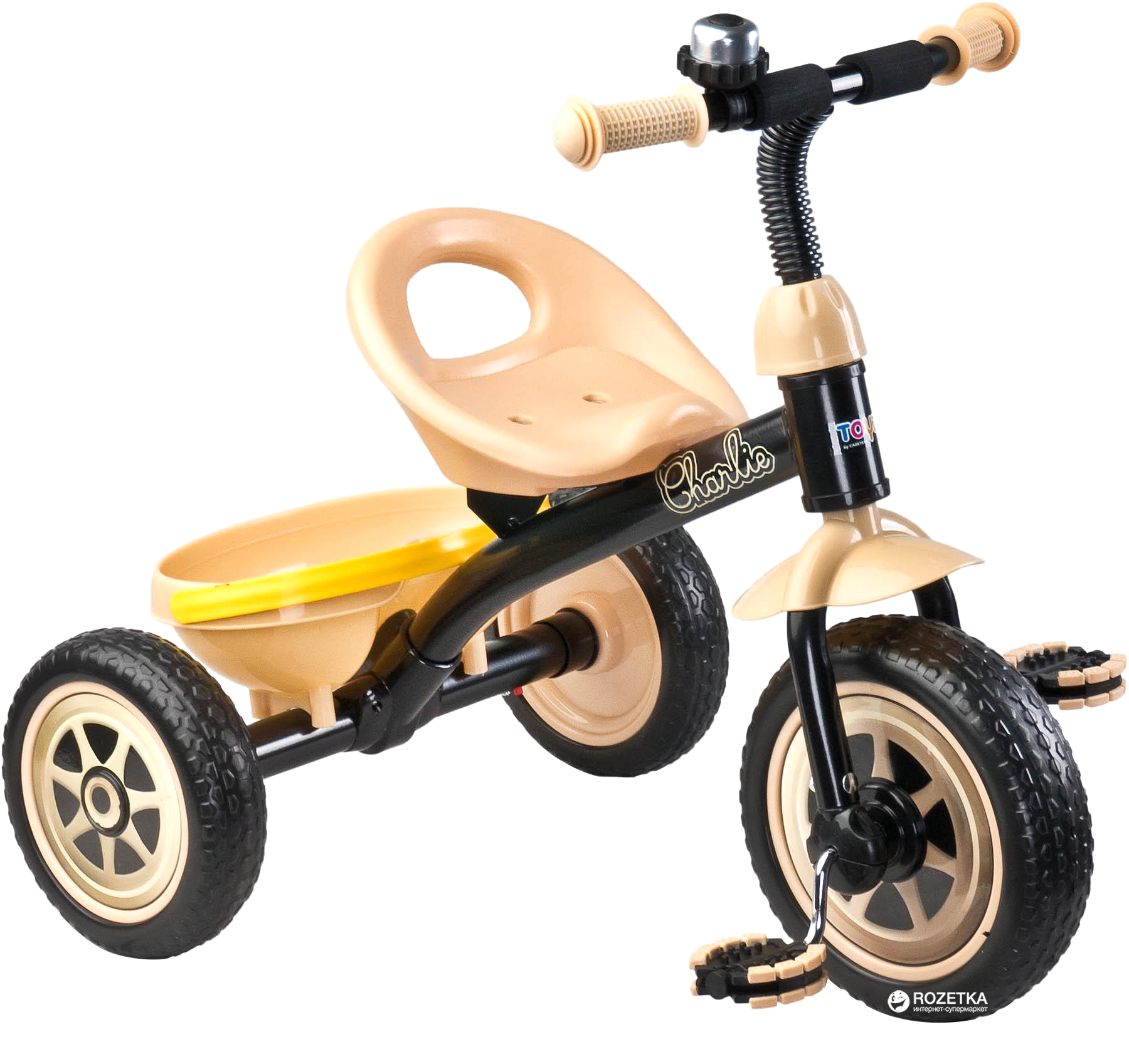 Велосипед трехколесный Caretero Charlie Beige (Car.Charlie(beige ...