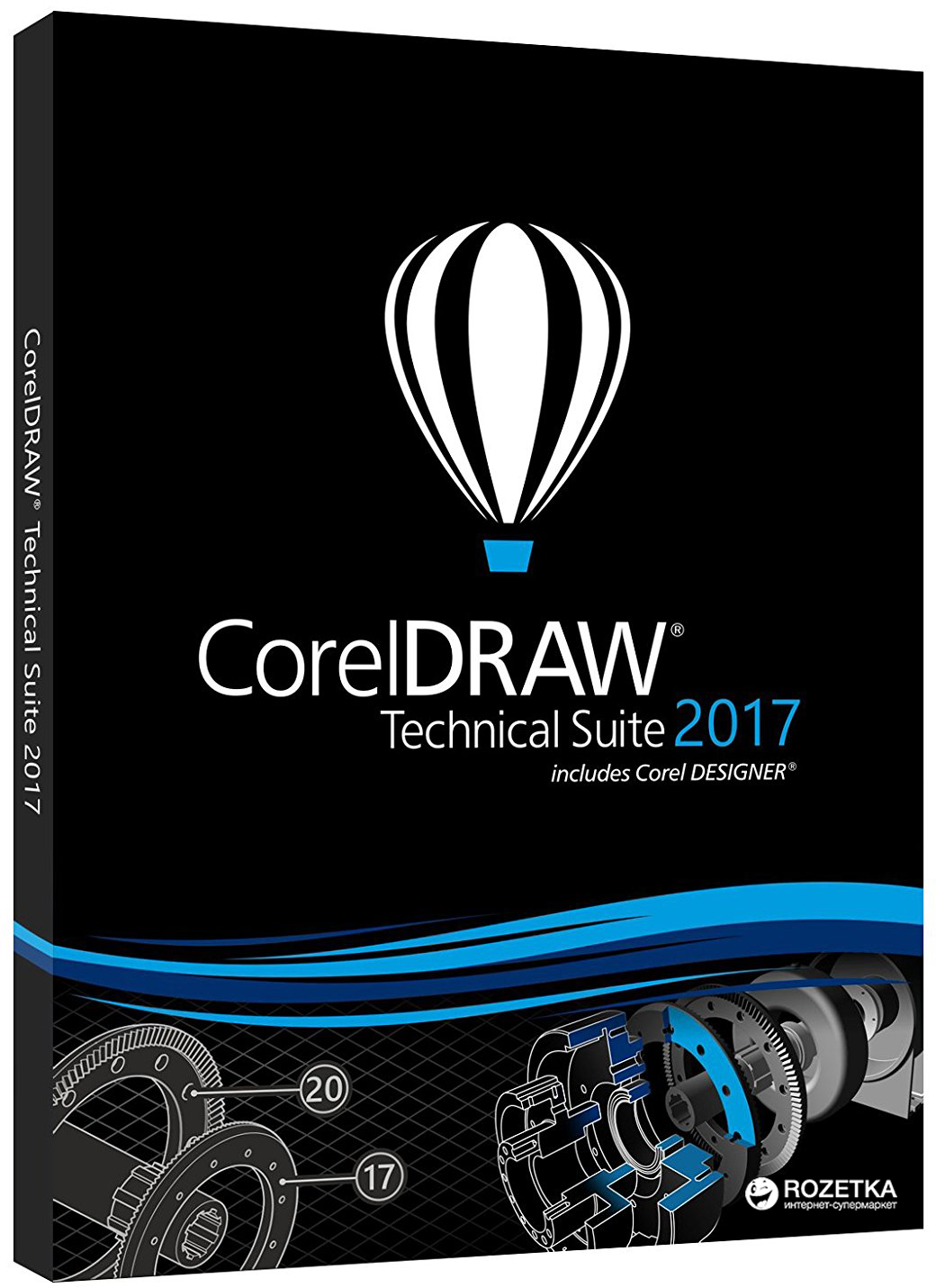 CorelDRAW Technical Suite 2017 Upgrade License мультиязычная версия на ...